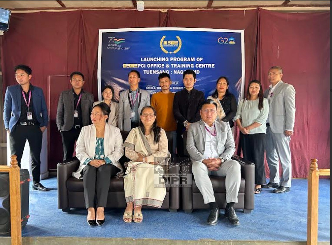 MSME PIC OFFICE AND TRAINING CENTRE LAUNCHED AT TUENSANG | DIPR Nagaland-Department of ...